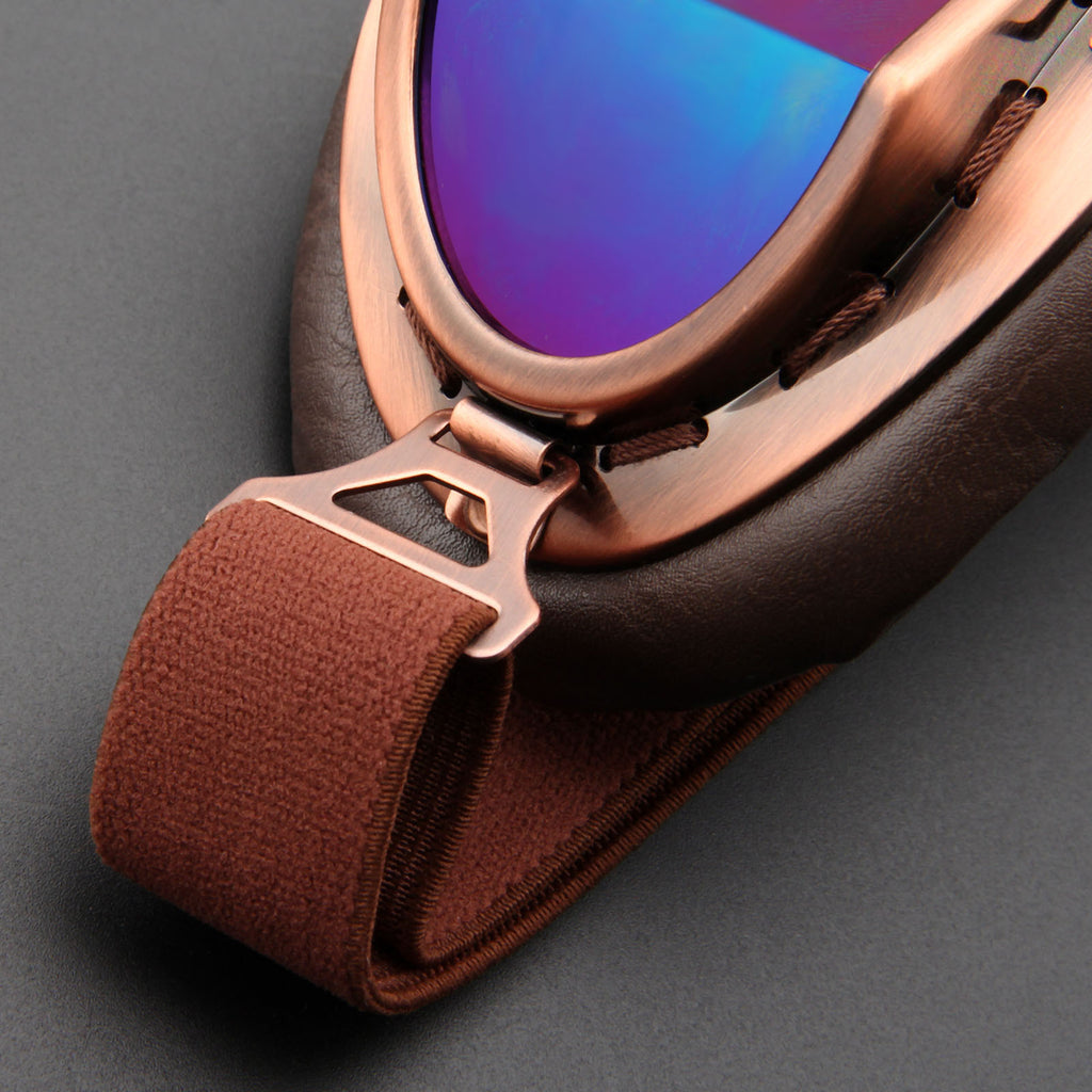 Retro Steampunk Motorcycle Goggles – Steampunk Oddities